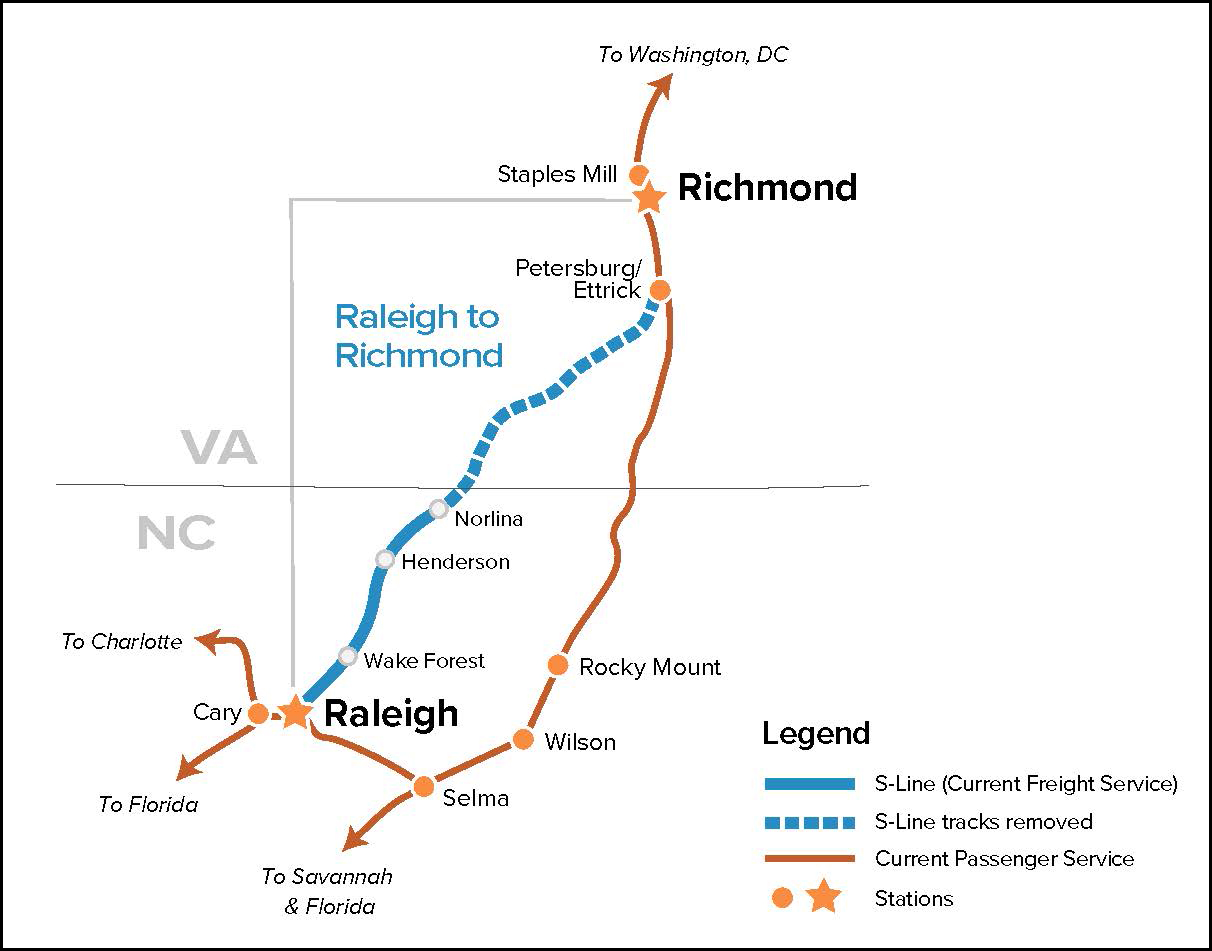 North Carolina Gov Cooper USDOT Break Ground On S Line Project